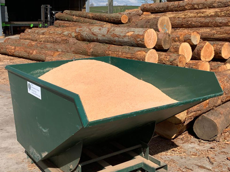 Rattery Sawmill - Sawdust